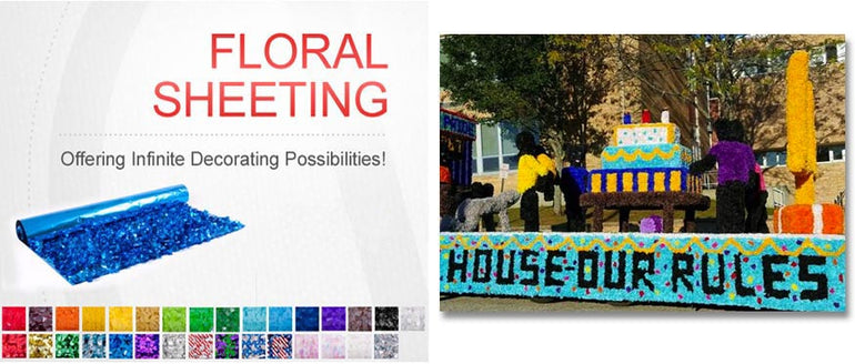 Parade Pomps - Float Supplies, Decorations and Materials